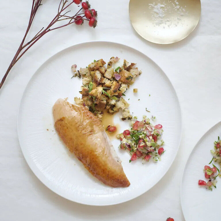 Cooking with champagne